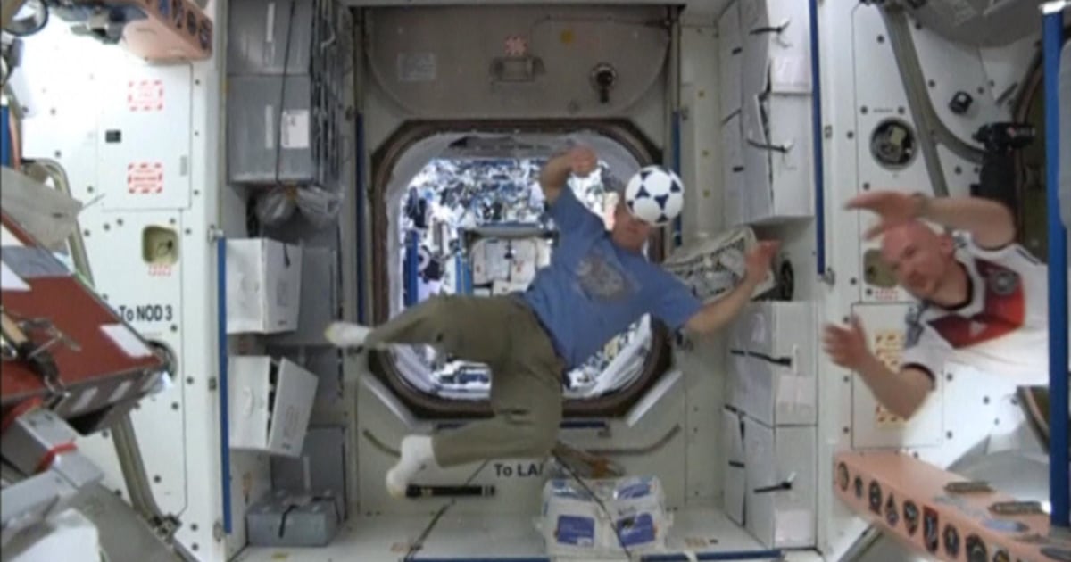 World Cup Excitement in Zero Gravity