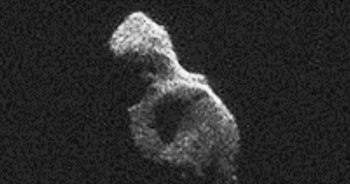 'Beast' Asteroid Looks Like a Beauty in Radar Images
