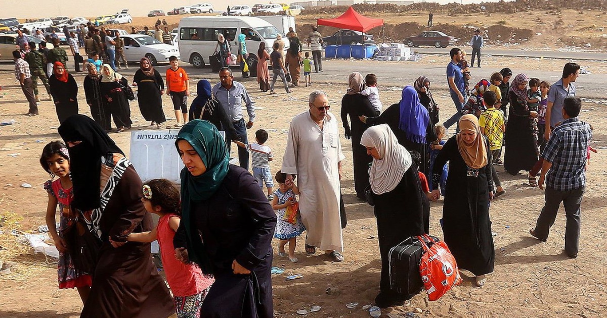 Iraqis Fleeing ISIS Militants Reveal Fears of Rape, Kidnapping