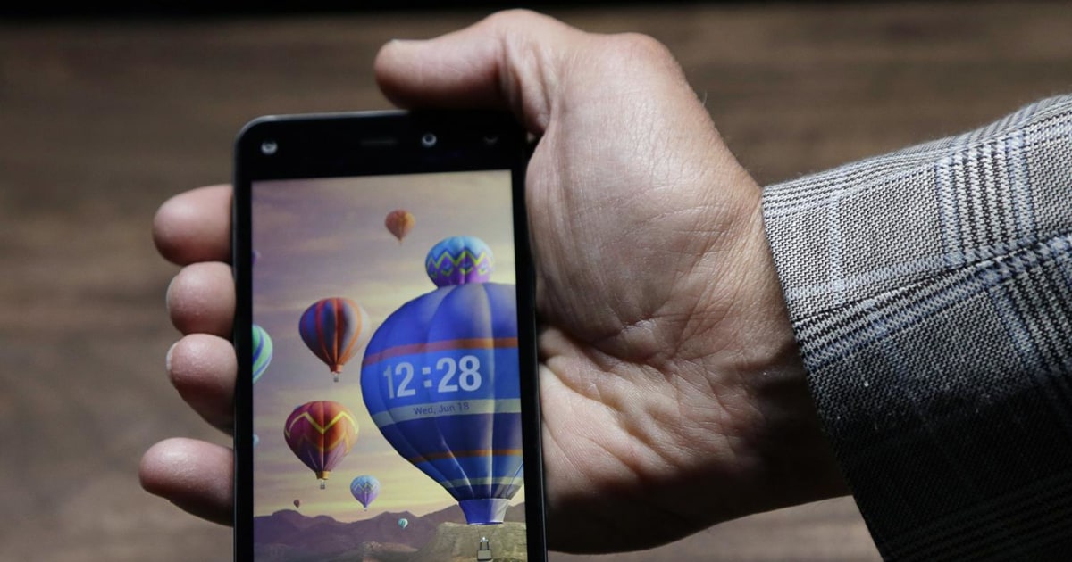 Amazon Unveils New 3-D 'Fire' Smartphone