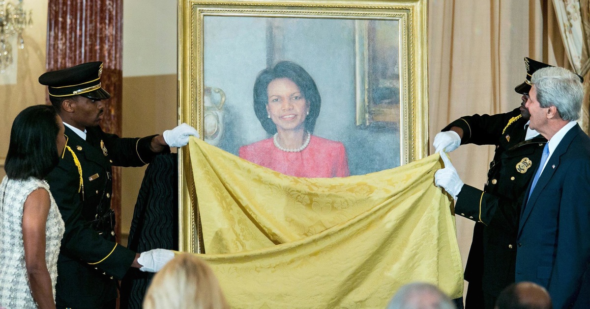 Condoleezza Rice Portrait Unveiled at State Department