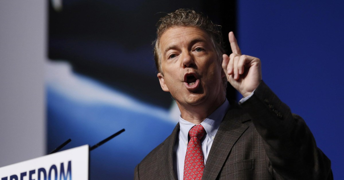 Rand Paul: GOP Can't Confuse Military Might for US Strength