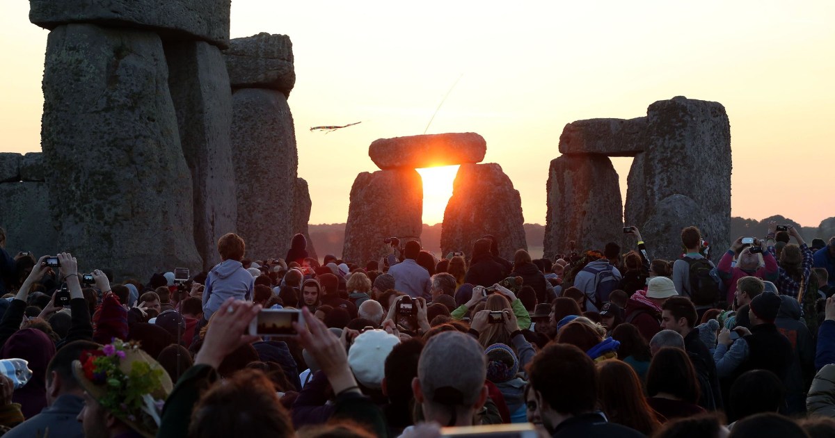 Ancient Tradition: Revelers Witness First Summer Sunrise