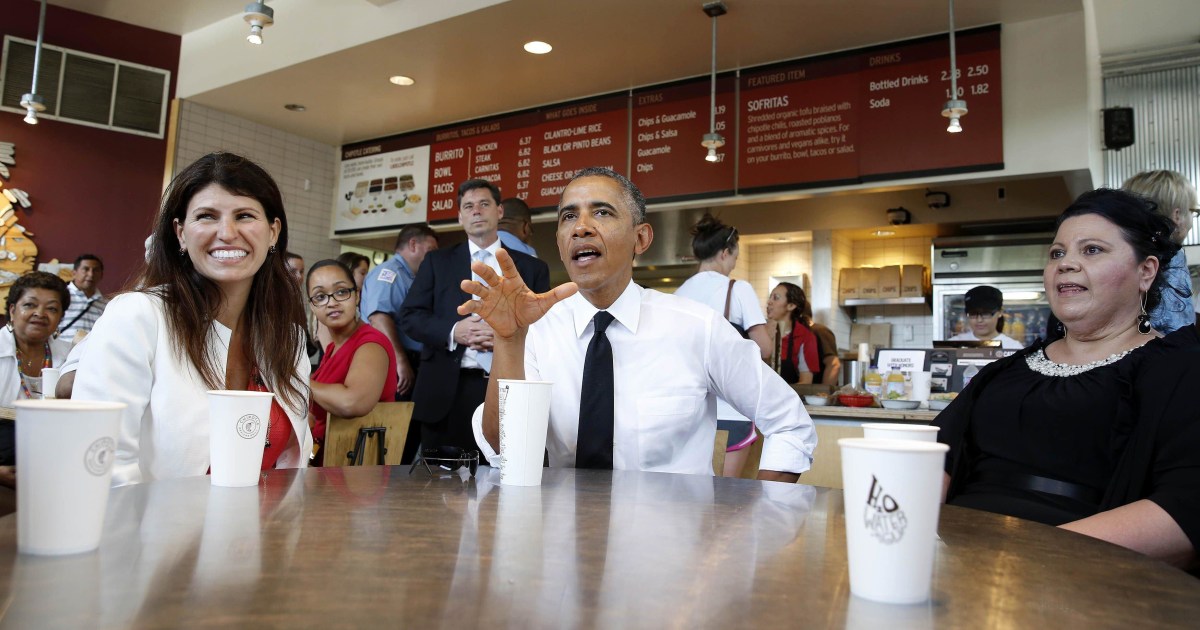 Let's Taco 'Bout It: Obama Chows Down at Chipotle