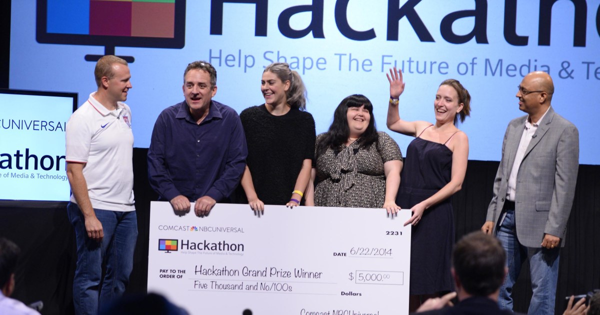 Comcast NBCUniversal Hackathon Winners Announced