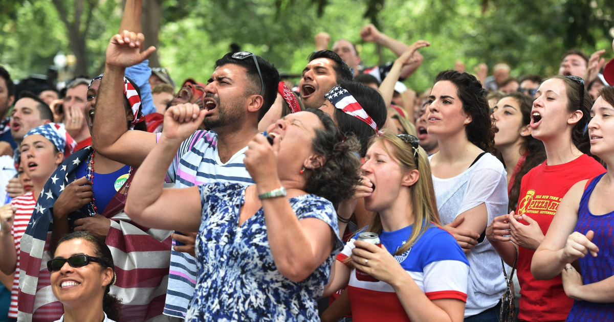 U.S.A.! Watch Live Video of Fans Around America