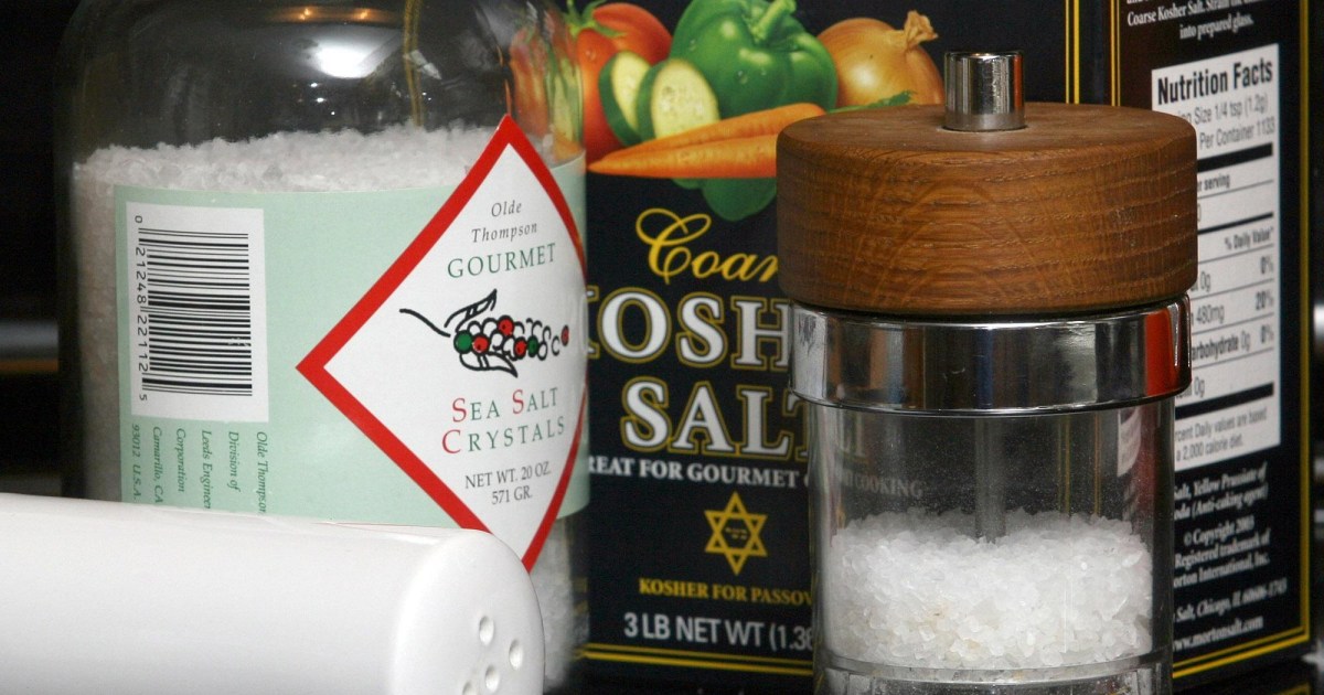 Salt Shakeup: Companies Face Revamping Recipes