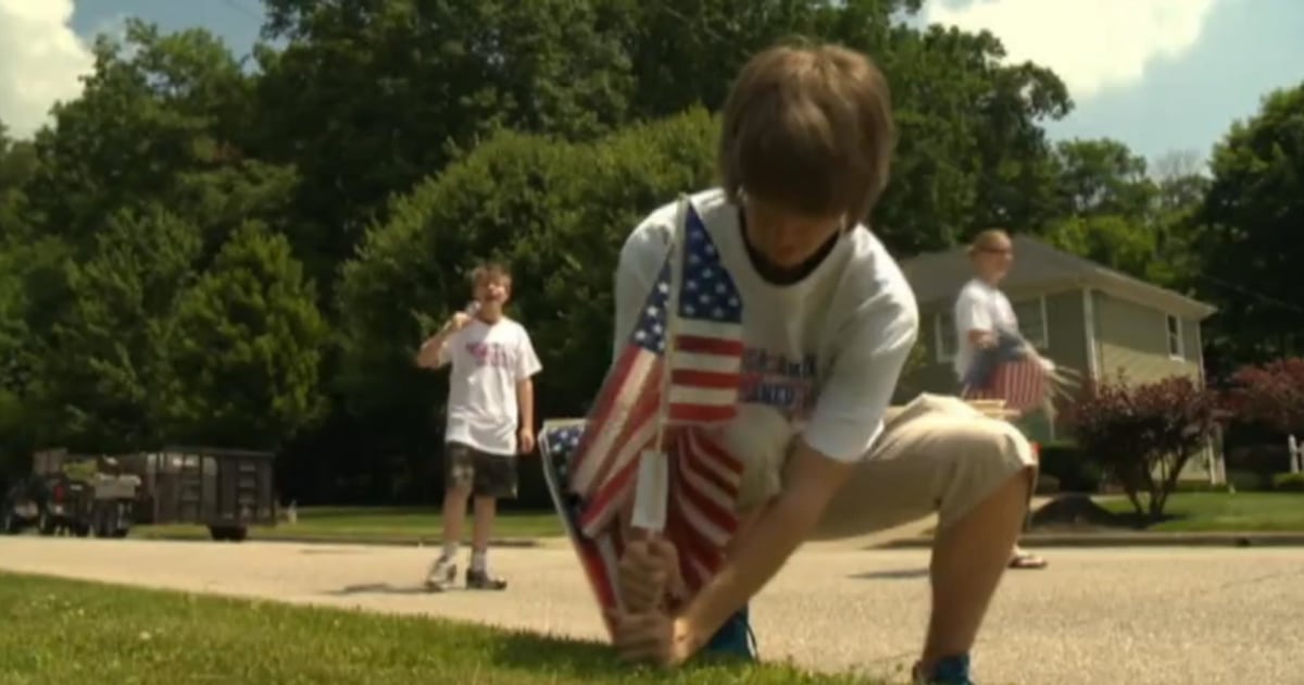 Ohio Community Shows its Stripes With 5000 Flags