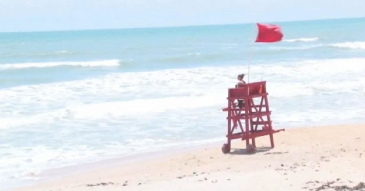 Ocean Rescue Workers Prepare for Tropical Storm Arthur