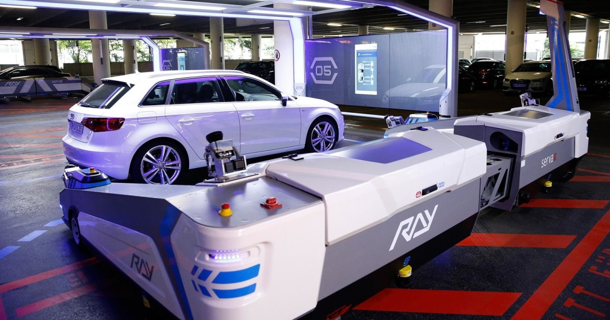 Robot Valet Will Park Your Car for You at German Airport