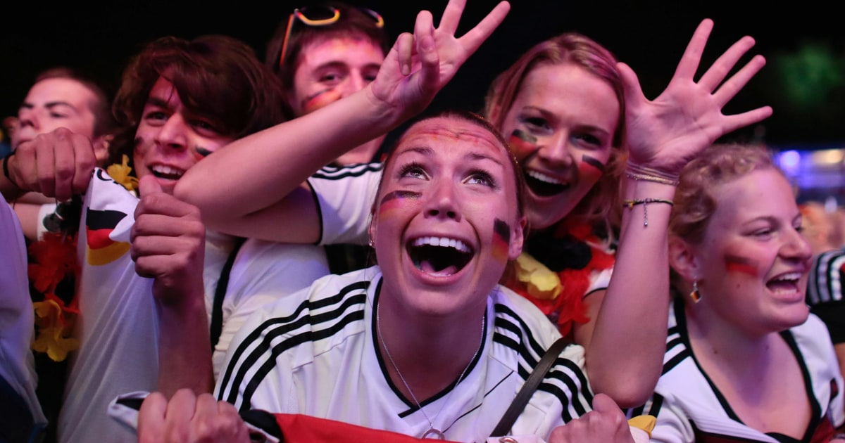 'Wunderbar!' German Soccer Fans Go Wild After Stunning Victory