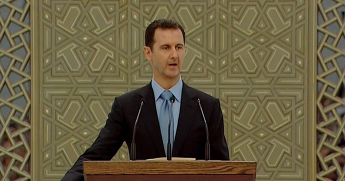 Syria's Assad Sworn In After 'Sham' Election