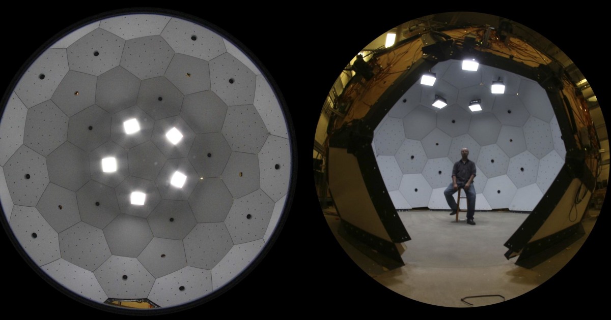 Camera-Studded Dome Tracks Your Every Move With Precision