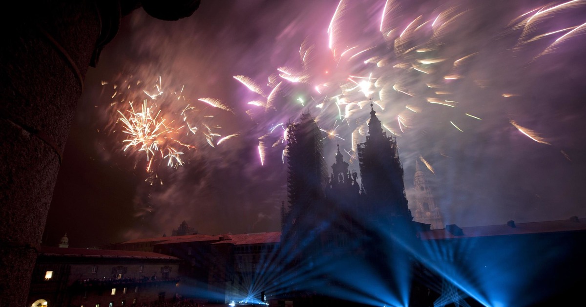 Spanish Pilgrimage City Celebrates Saint James' Day