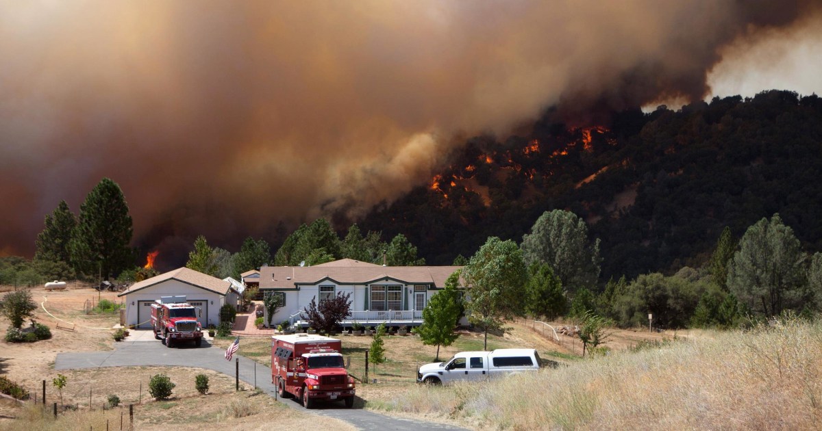 Fast-Moving Blazes Race Through Northern California