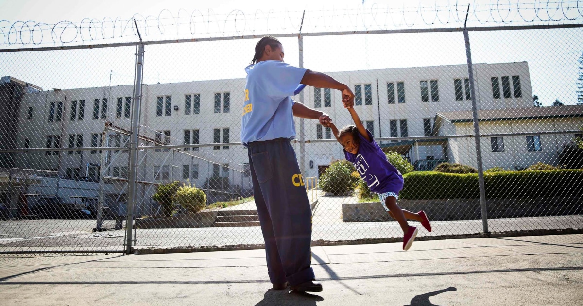 Folsom Prison Visits Reunite Kids and Dads