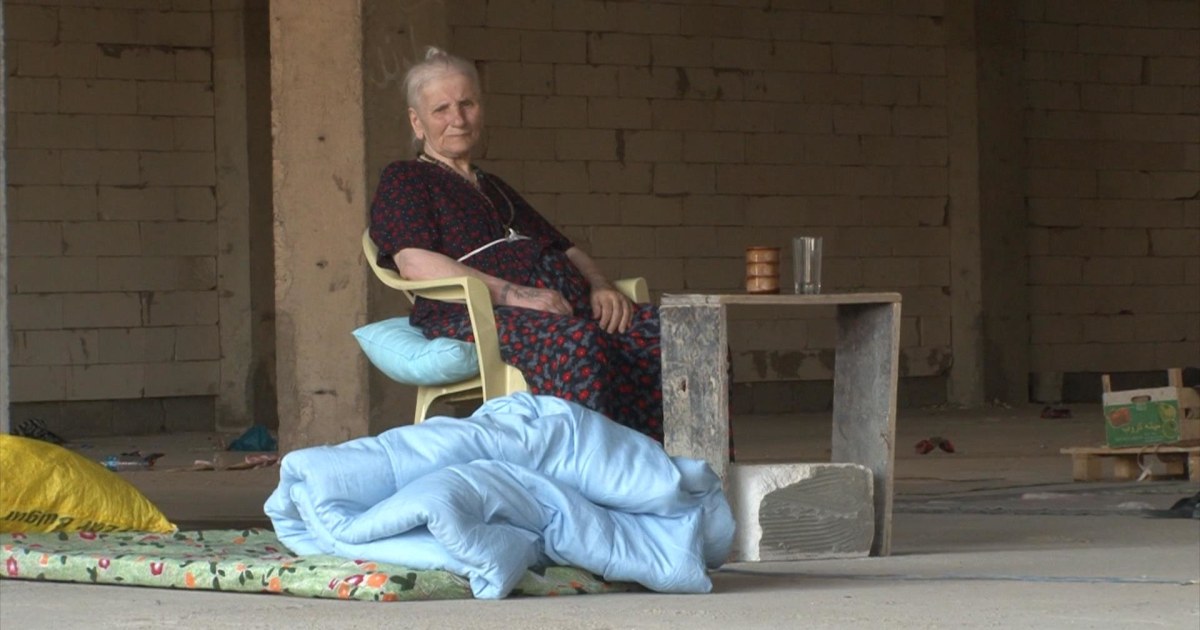 'Humanitarian Disaster': Displaced Iraqis Inhabit Makeshift Shelter