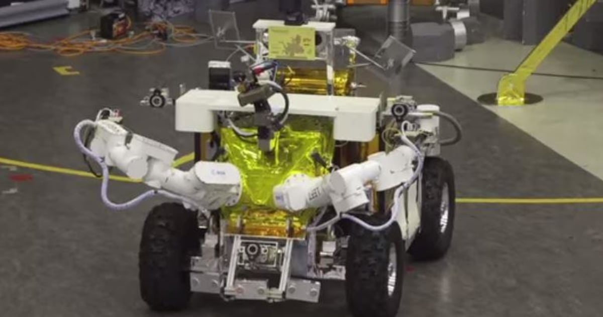 Astronaut in Space Takes Car-Sized Rover for a Joyride on Earth
