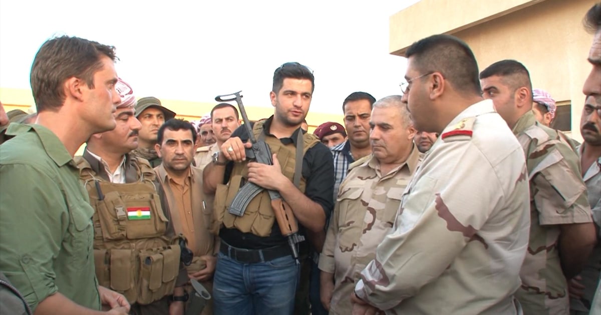Iraqi and Kurdish Force Discuss 'Team' Effort Versus ISIS
