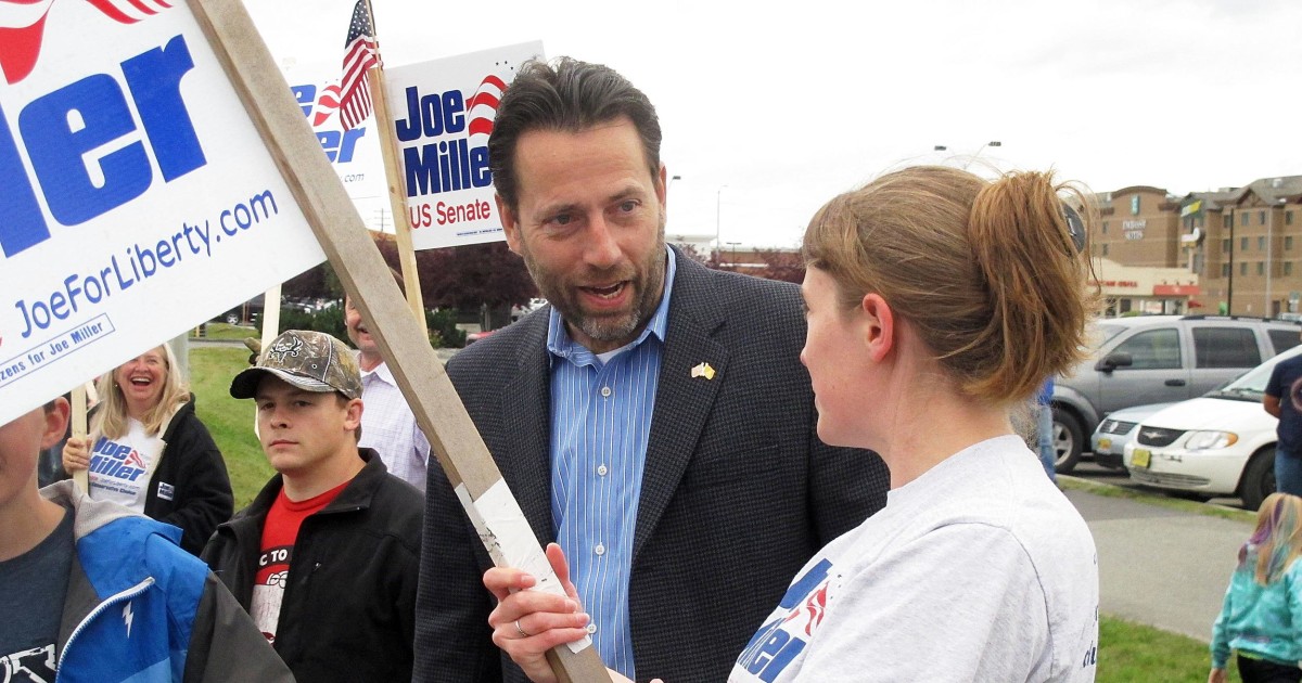 Joe Miller Tries to Upset Alaska Senate Race Once Again