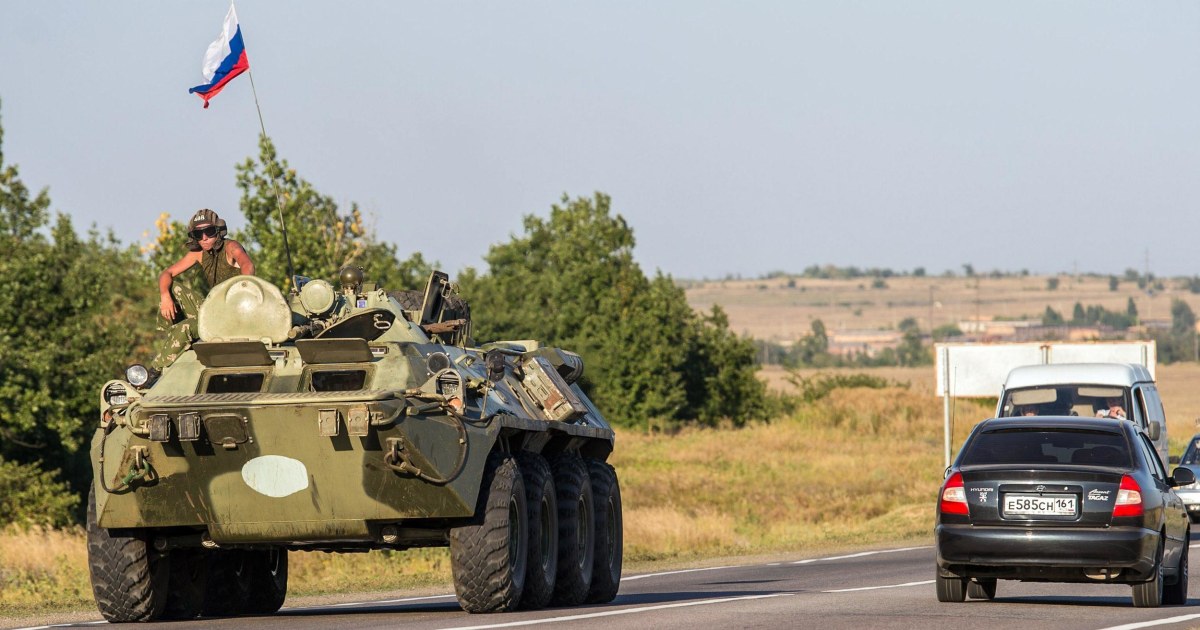 Ukrainian President: Some Russian Military Vehicles 'Eliminated'