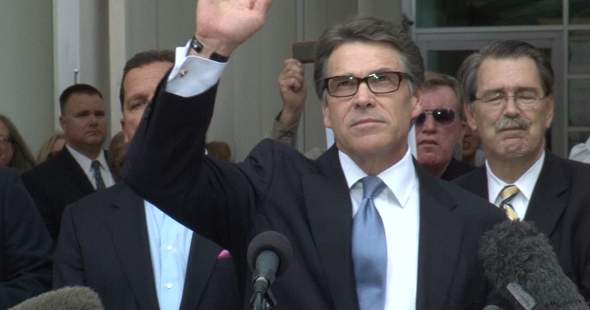 Rick Perry on Felony Charges: 'We Will Prevail!'