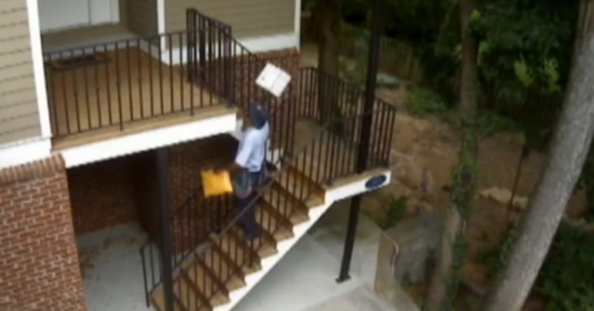 Air Mail: Postal Worker Caught Throwing Fragile Package
