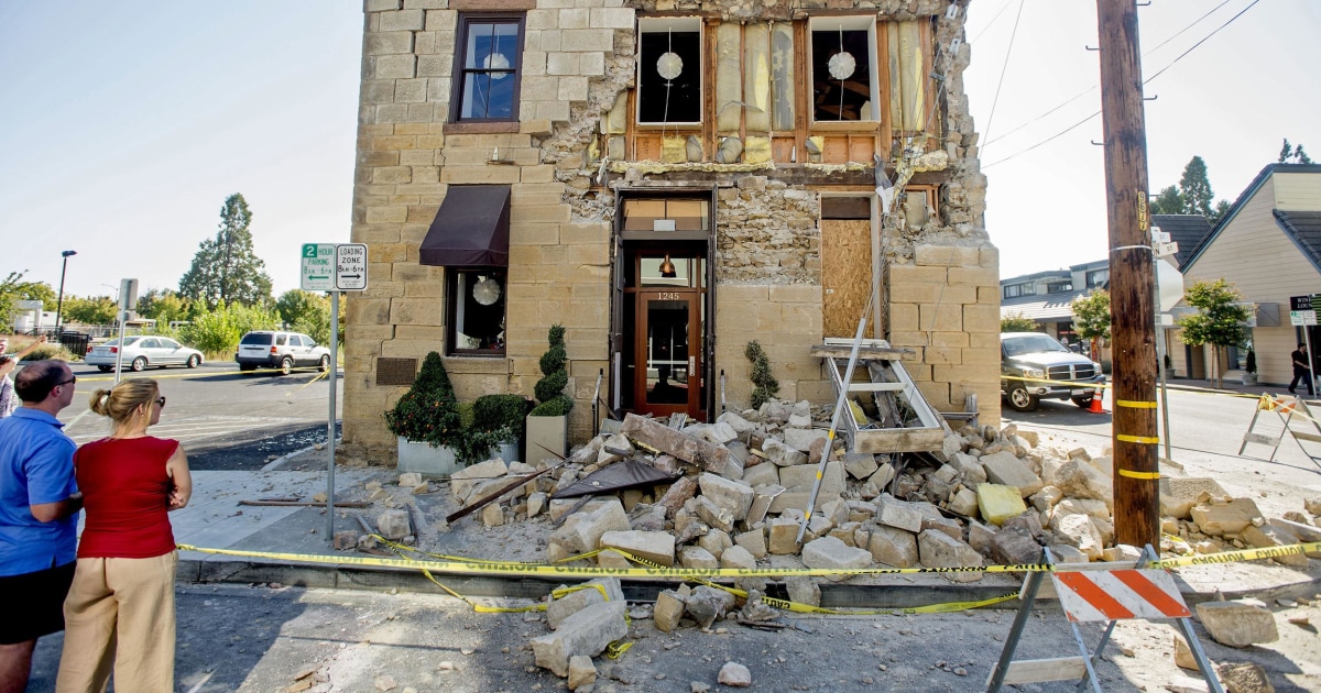 Historic Sam Kee Laundry Building Damaged in Napa Earthquake