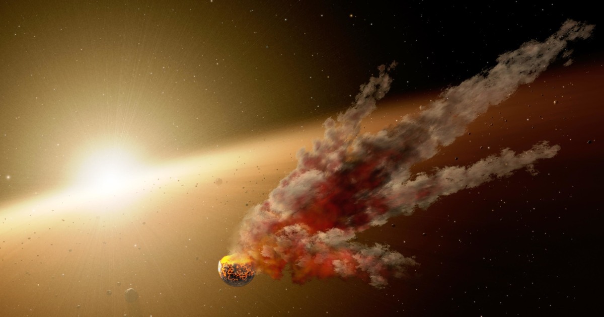 Wham! Planetary Impact Detected in Faraway Star System