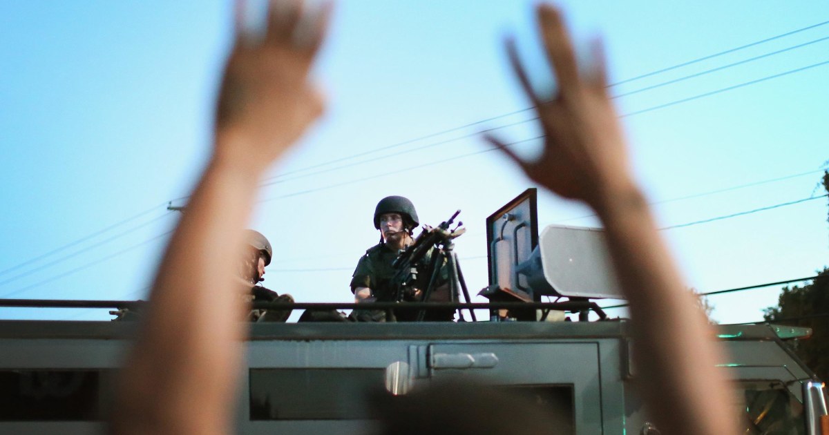 Ferguson, St. Louis County Hit With Civil Rights Suit Over Protests