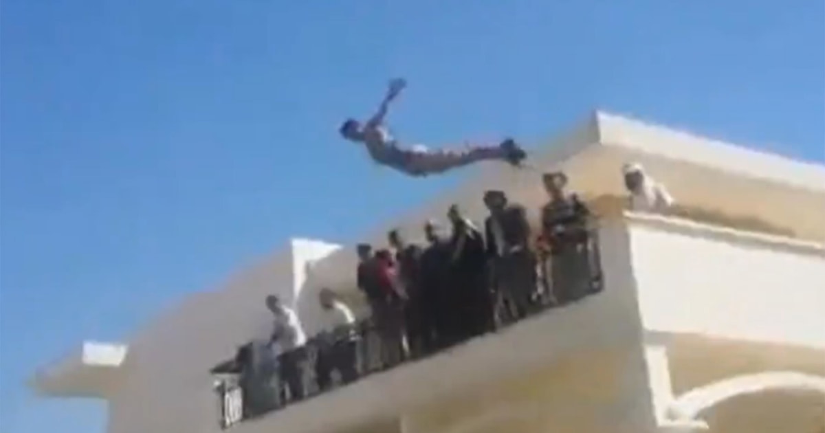 Libyan Militia Celebrate at U.S. Embassy Pool