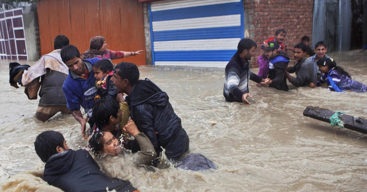 Devastating Floods In Kashmir Create Rising Death Toll