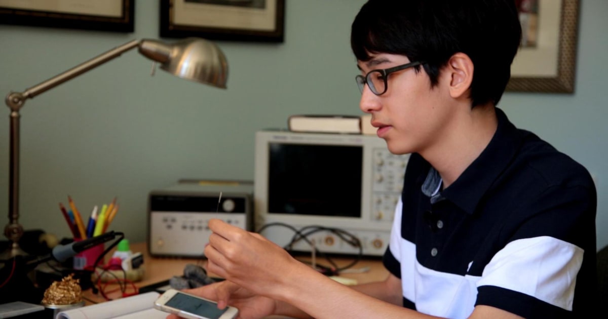 Teen Invents Sensor to Help Alzheimer's Patients