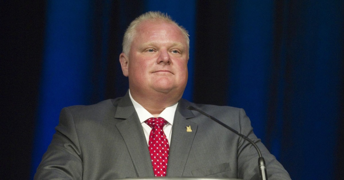 Toronto Mayor Rob Ford Has Liposarcoma, Rare and Aggressive Cancer