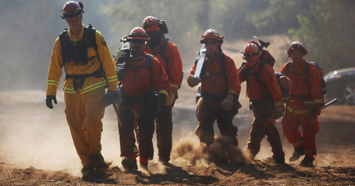Crews Battling Huge California Wildfire Brace for Weather Shift