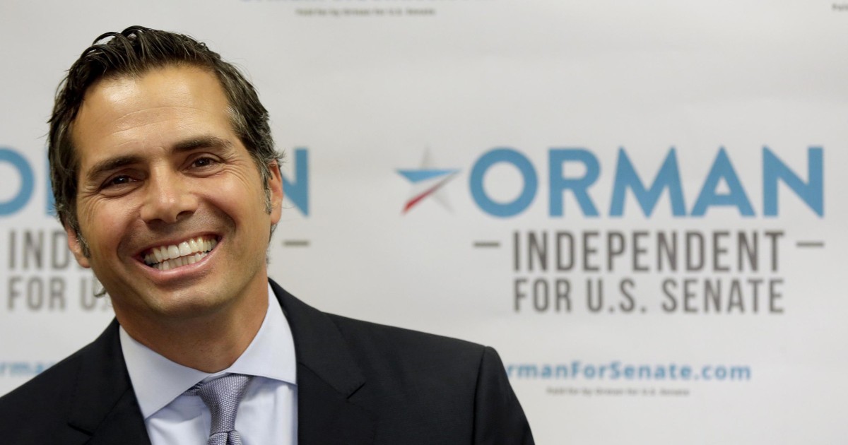Greg Orman: The Most Interesting Man in Politics This November
