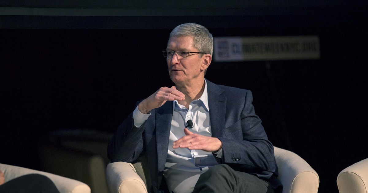 Apple CEO Tim Cook: Tech Companies Must Get Serious on Climate Change