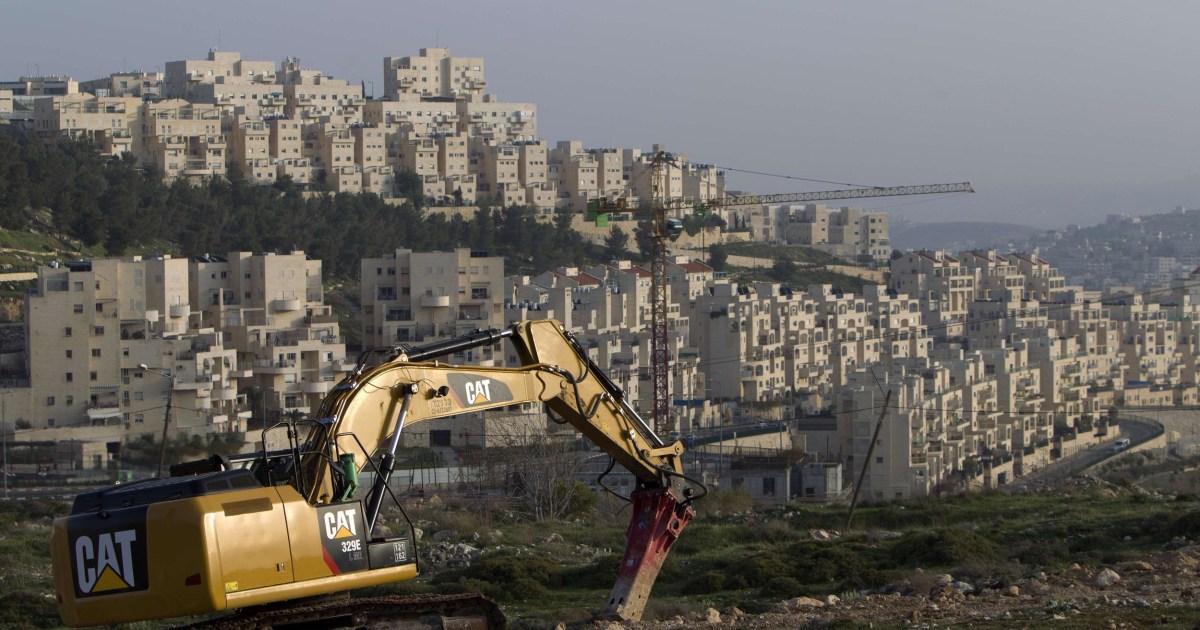 U.S. Slams Israel Housing Construction Plan
