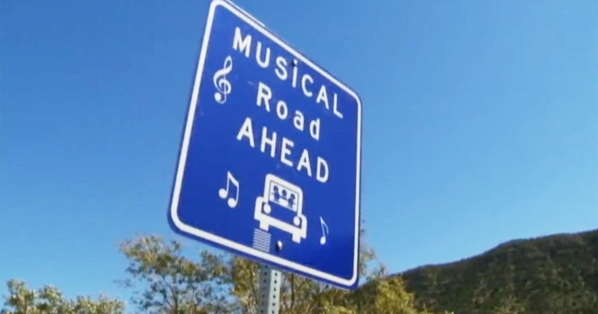 'Singing Road' Encourages Drivers To Slow Down