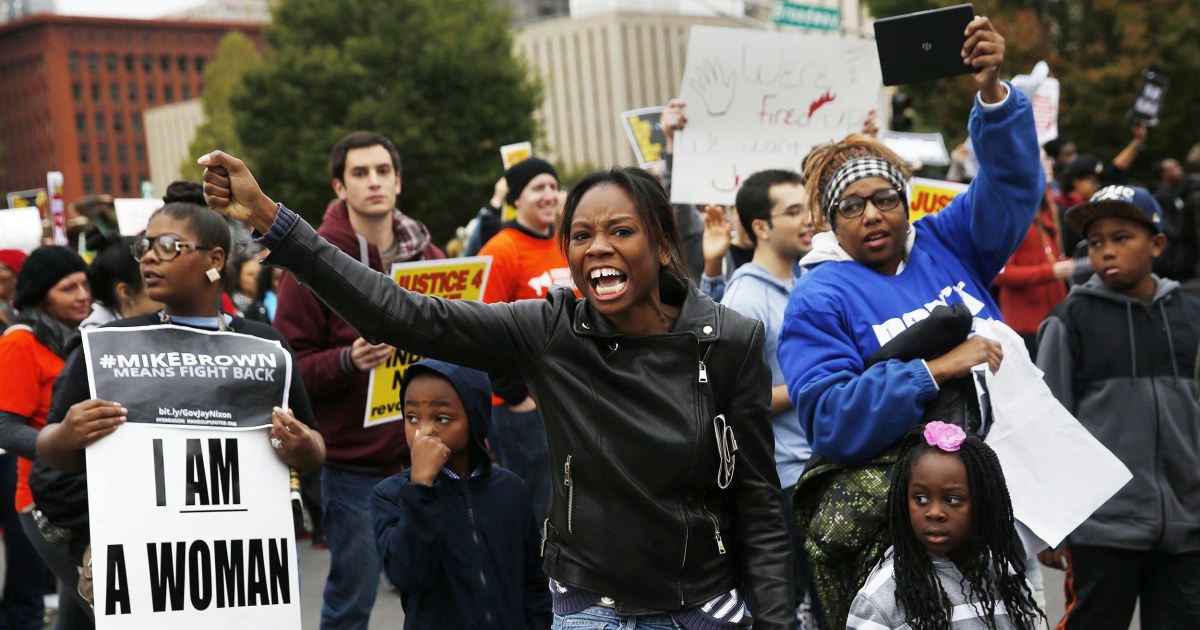 Thousands Flood St. Louis Streets for Michael Brown Rally, March