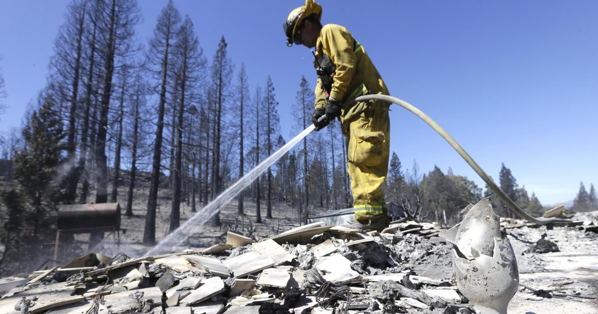 Arson Arrest in Wildfire That Devastated California Town