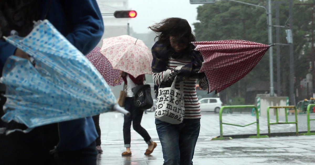 Typhoon Vongfong Is Downgraded to Tropical Storm Over Japan
