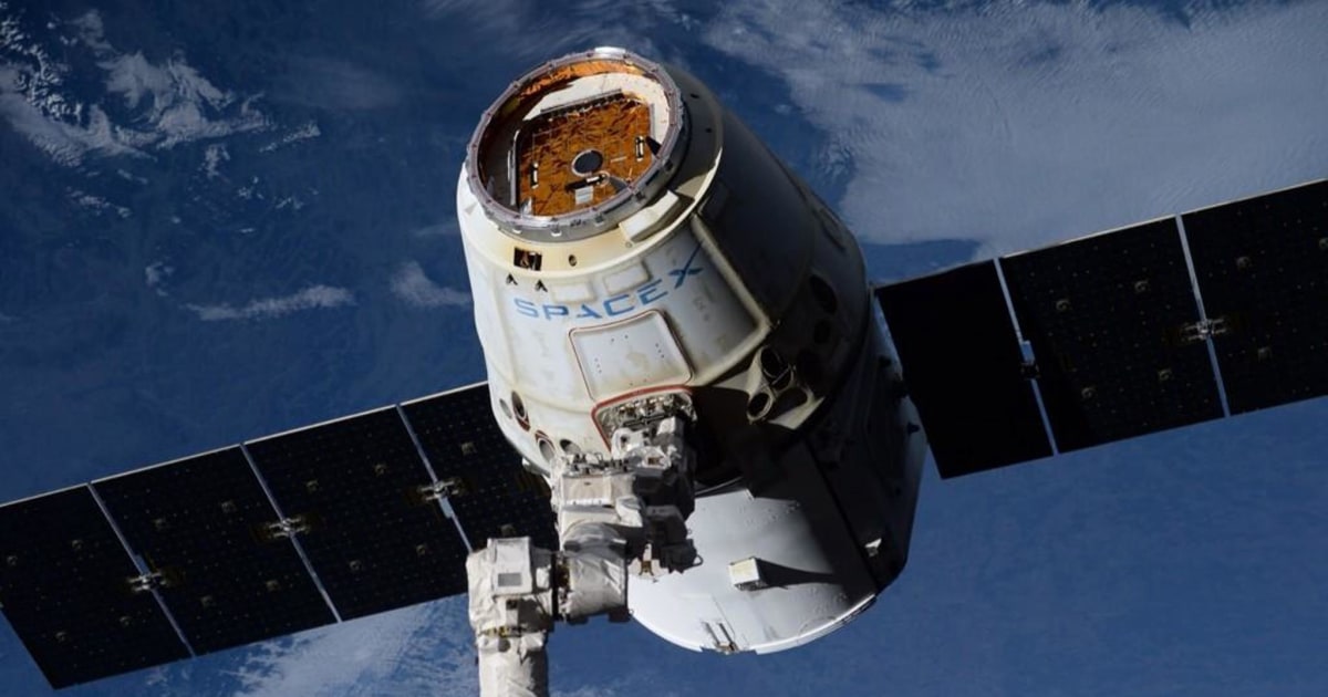 SpaceX Dragon Comes Home After Space Mouse Delivery