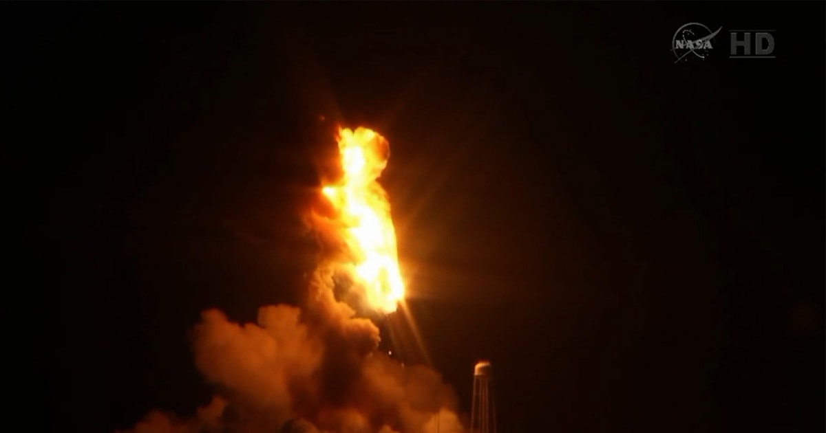 Unmanned Antares Rocket Explodes Seconds After Lift-Off
