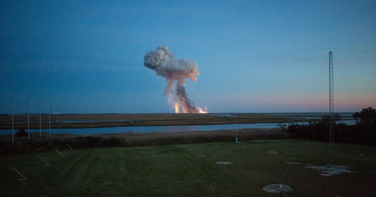 Failure to Launch: Final Moments of Antares Rocket