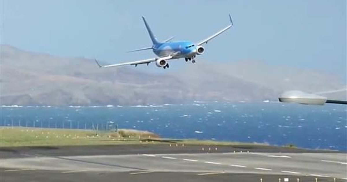ICYMI: Strong Winds Force Plane's Frightening Landing