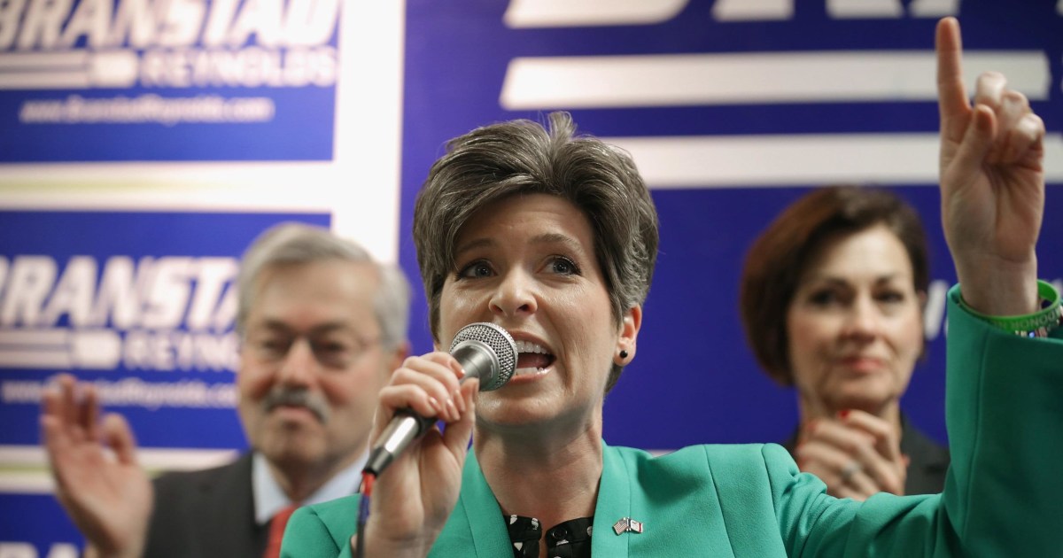 Republican Ernst Wins in Iowa, GOP Takes Senate
