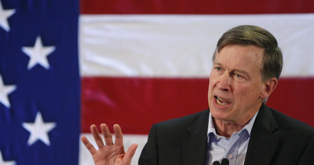 Hickenlooper Is Apparent Winner in Colorado, NBC News Projects