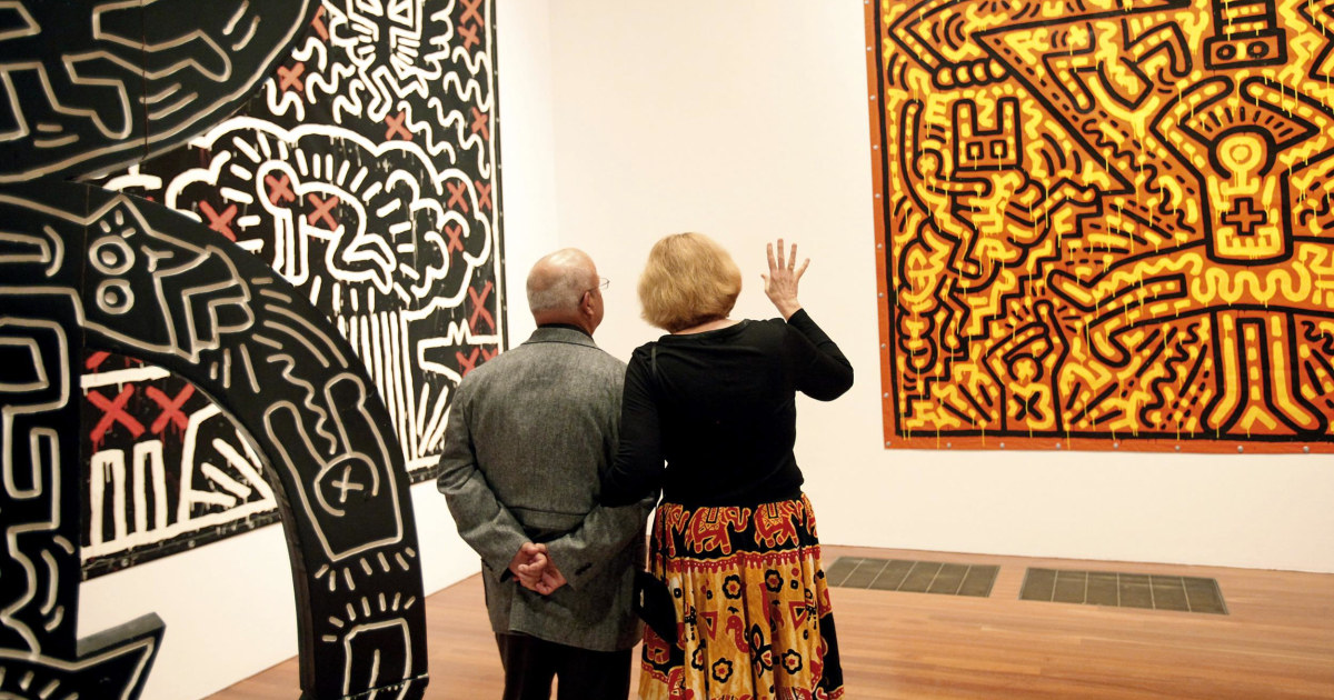 Exhibit Showcases Keith Haring's Political Bent