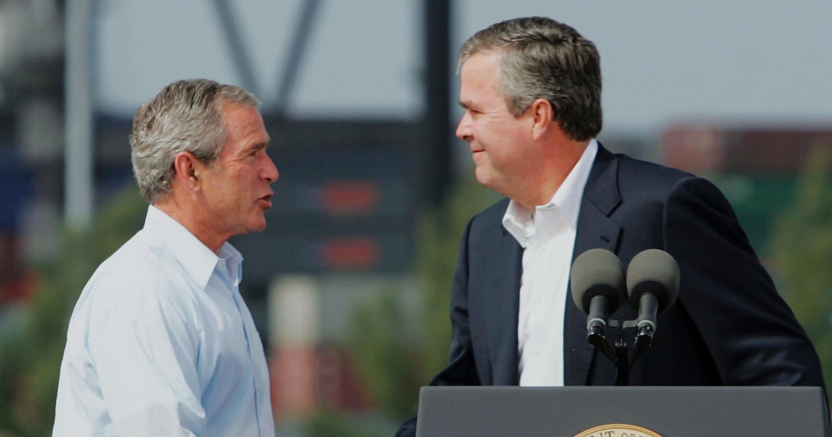 First Read: The GOP's Bush 43 Wounds Still Haven't Healed